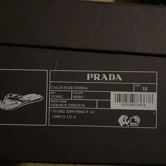 Prada | Shoes | Authentic Brand New Prada Calzature Donna Sandals ...